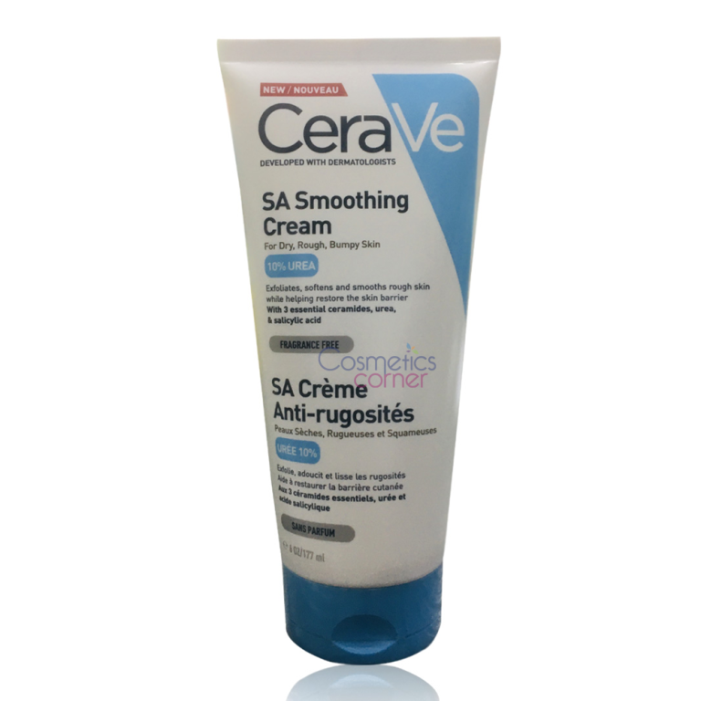 CeraVe SA Smoothing Cream For Dry Rough Bumpy Skin 177ml