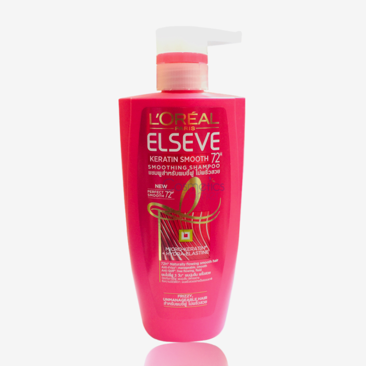 L'oreal Elseve Keratin Smoothing Shampoo 450ml