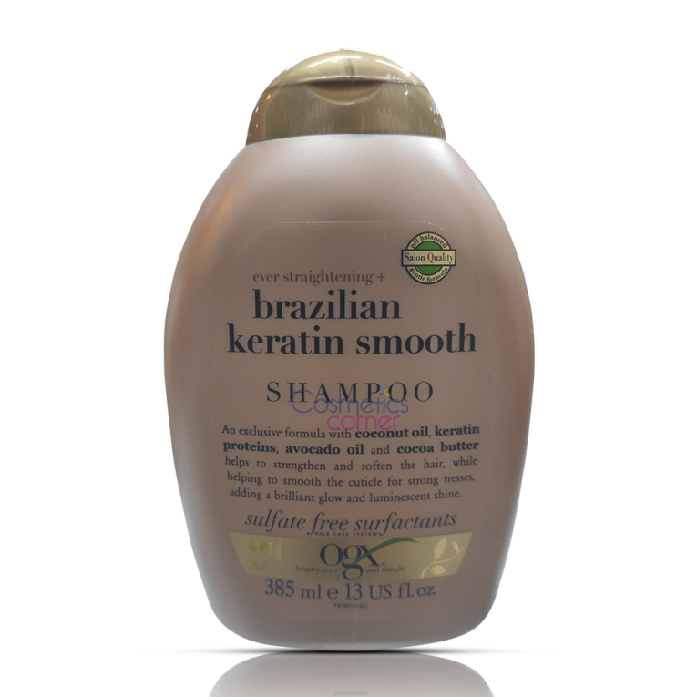 Ogx Ever Straightening Brazilian Keratin Smooth Shampoo 385ml