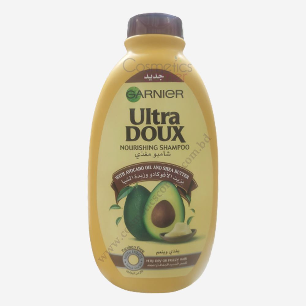 Garnier Ultra Doux Naturing Shampoo with Avocado Oil & Shea Butter 400ml