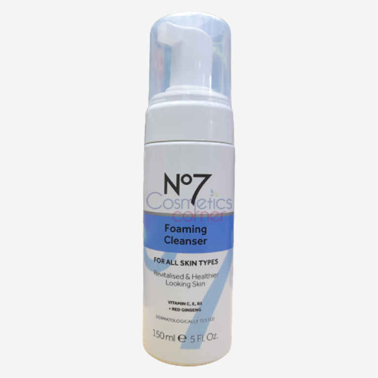 No7 Foaming Cleanser for For All Skin Types 150ml