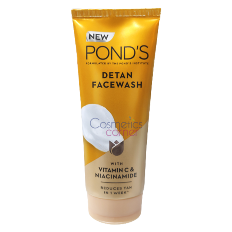 Pond's Detan Facewash with Vitamin C & Niacinamide 100gm